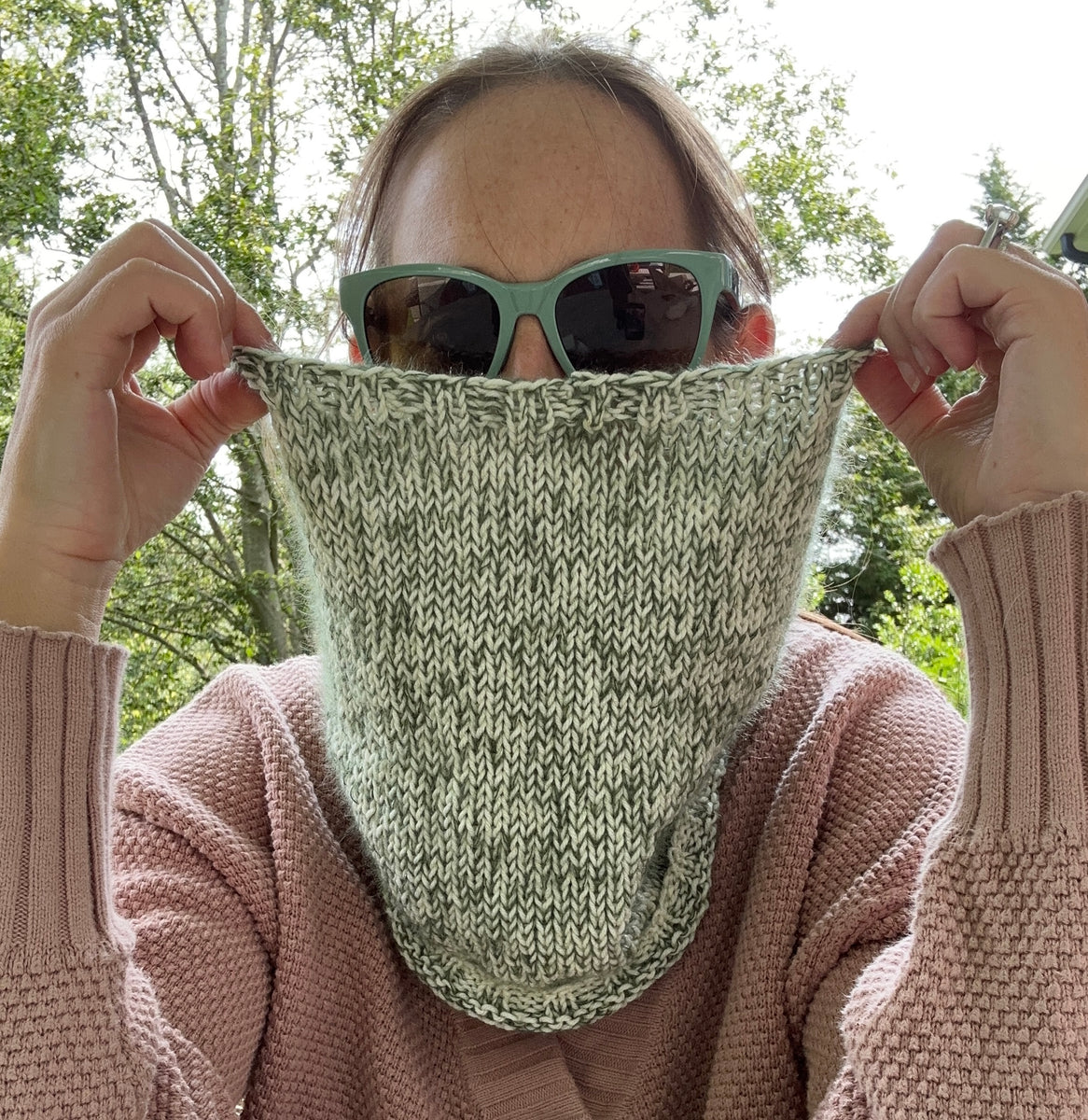 Garter or Stockinette Cowl – The Mermaid's Purl