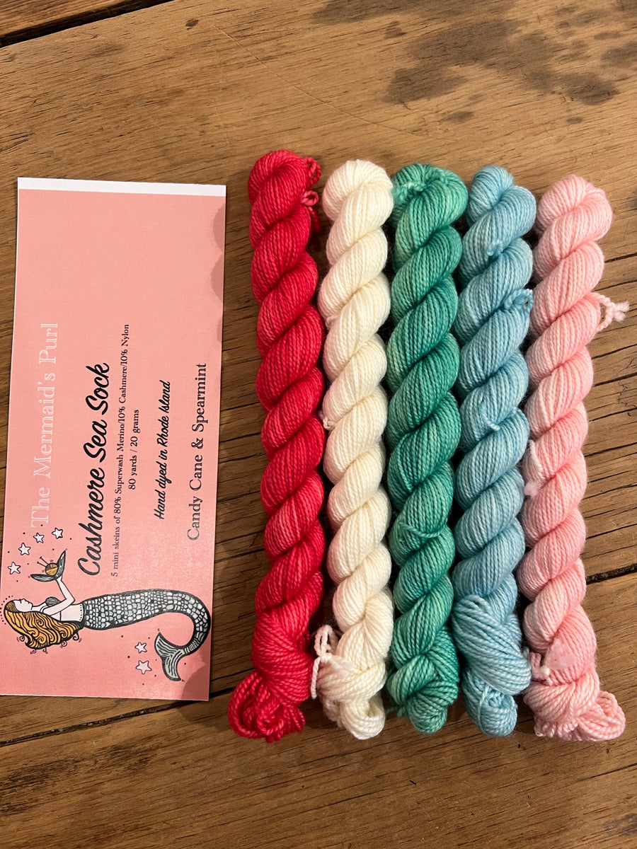 Cashmere Sea Sock Set – The Mermaid's Purl